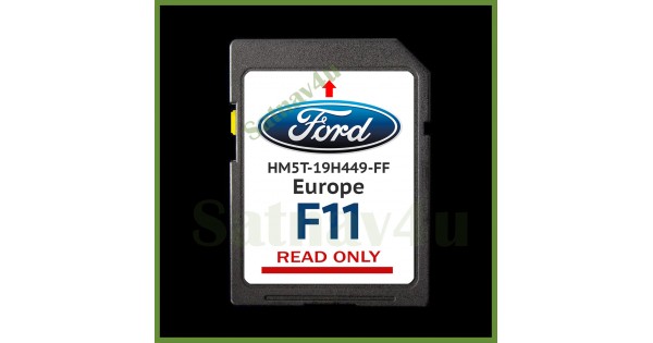 FORD F10 SYNC 2 Navigation SC Card MAP UK and Europe 2022