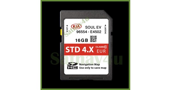 Kia GEN4 STD Navigation SD Card 2023