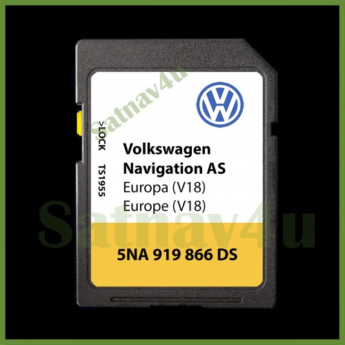 VOLKSWAGEN mib2 sd card v16 2022